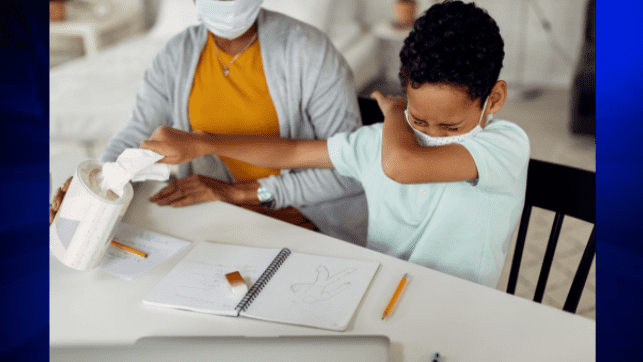 COVID or the common cold? How to tell if your child contracted ...