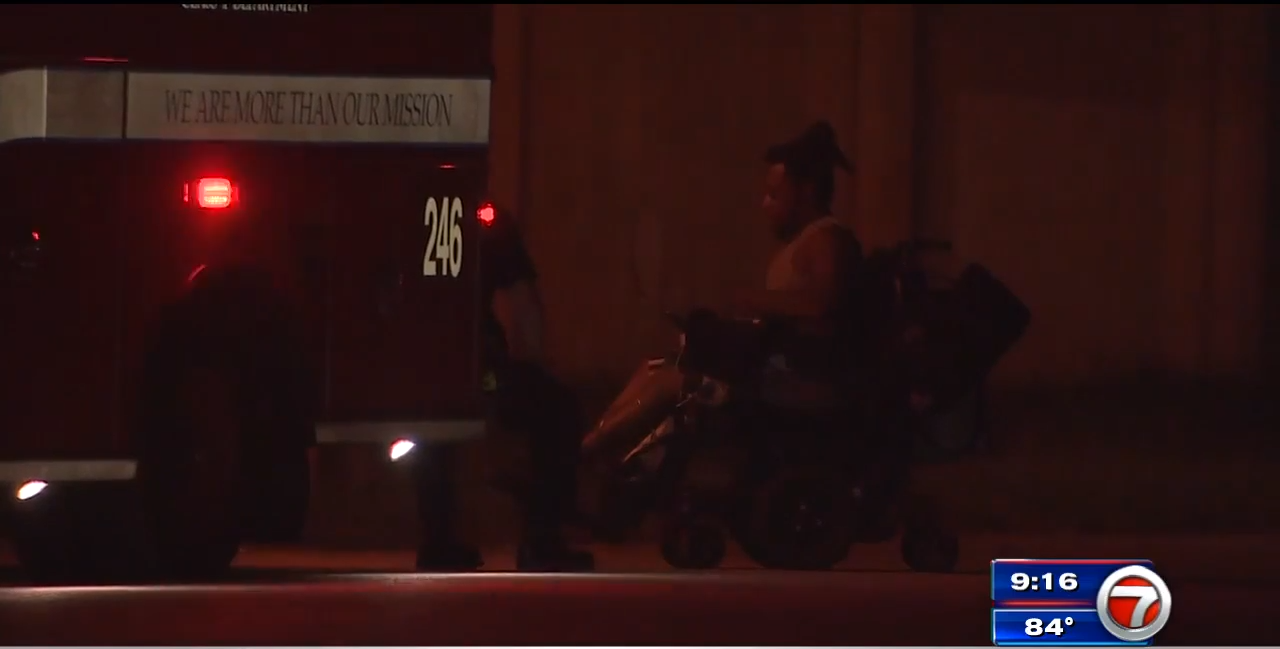 Man in wheelchair escapes fire at Fort Lauderdale home - WSVN 7News ...