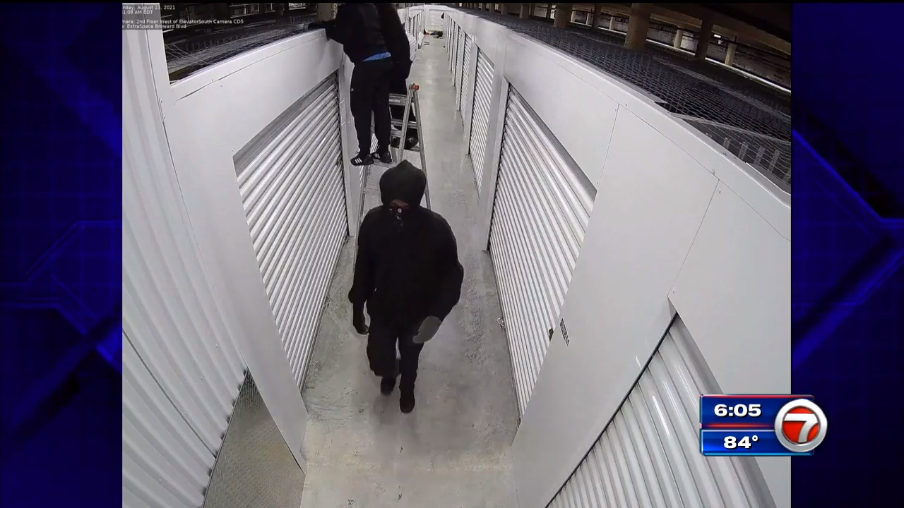 4 men break into Fort Lauderdale storage unit - WSVN 7News | Miami News ...