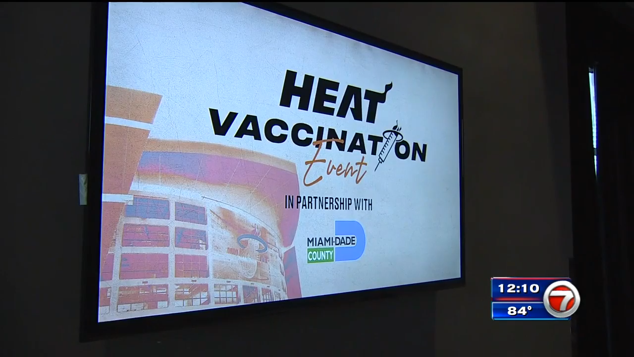 Miami-Dade County, Miami Heat partner to host vaccination event at FTX ... Miami-Dade County, Miami Heat partner to host vaccination event at FTX ...
