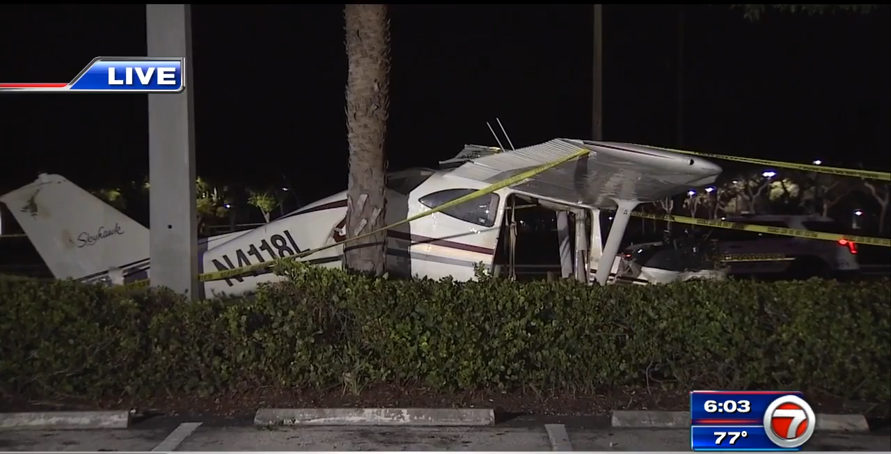 2 women recovering after small plane crashes in Miramar - WSVN 7News ...