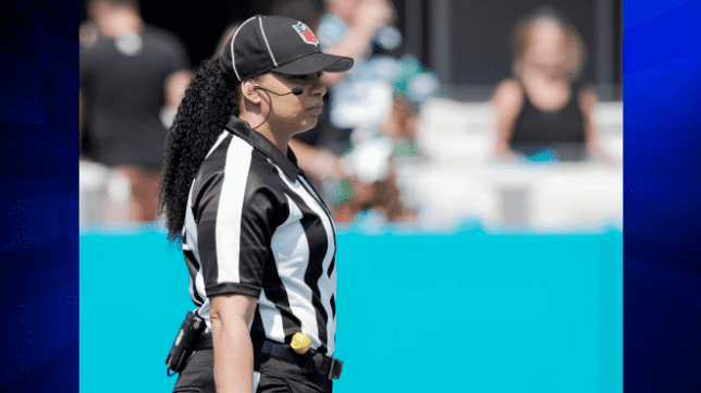Maia Chaka makes history as first Black woman to officiate an NFL game ...