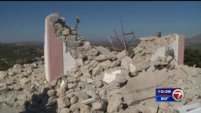 Strong earthquake hits Greek island of Crete; 1 dead, 20 injured – WSVN ...