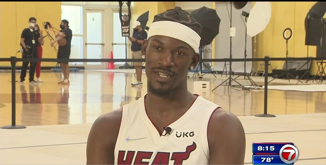 Bubble Jimmy, or a new version, back at right time for Heat - WSVN ...