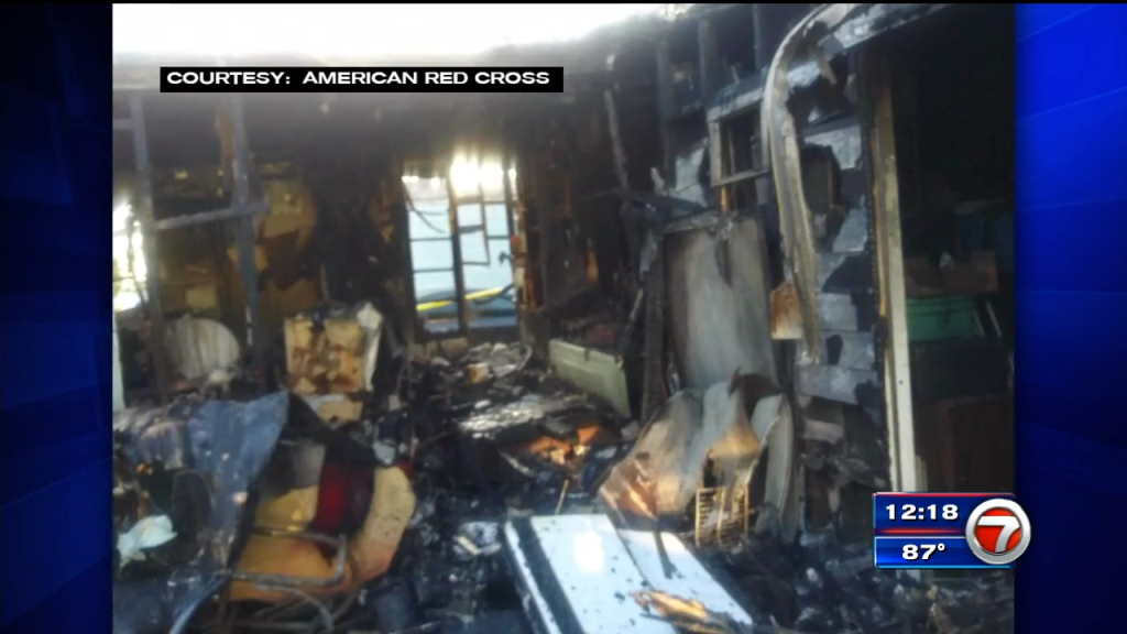 2 Displaced After Mobile Home Fire In Miami Gardens Wsvn 7news
