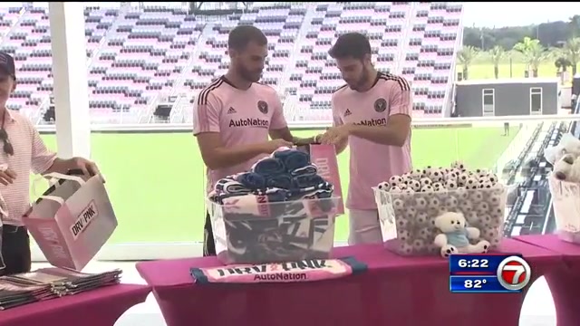 Inter Miami, AutoNation team up to fill comfort bags for cancer ...