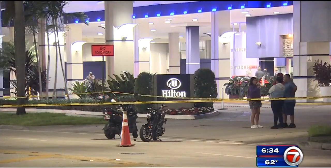 Motorcyclist hospitalized after hit-and-run in Miami - WSVN 7News ...