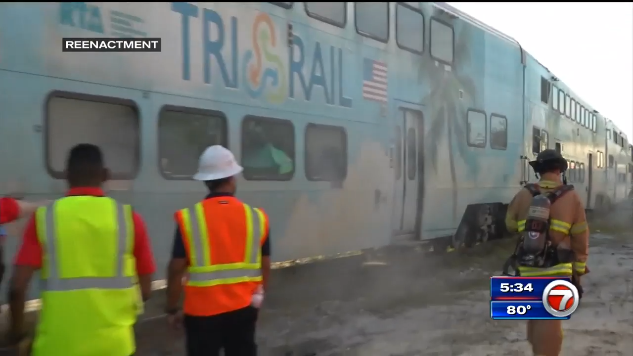 Tri-Rail, multiple agencies hold mass casualty training exercise - WSVN ...