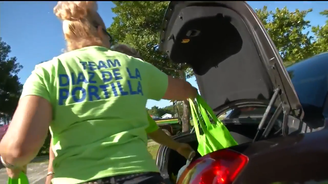 Miami city commissioner hosts drive-thru distribution ahead of ...