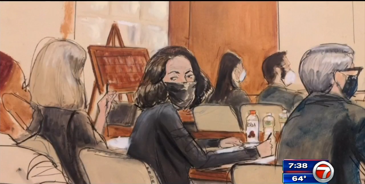 Jury Says It Has Reached Verdict In Ghislaine Maxwell Trial Wsvn