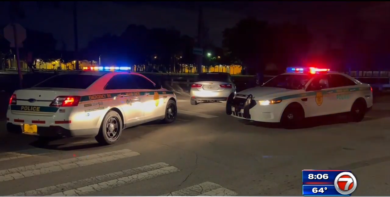 Miami-Dade Police officer OK after shots fired at vehicle in NW Miami ...