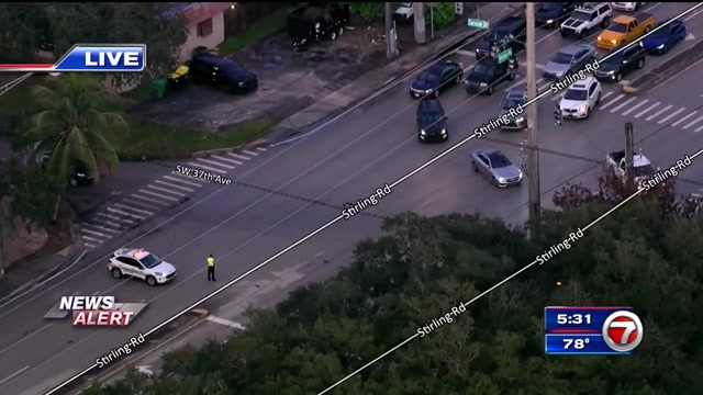 Crash in Hollywood brings down power pole, shuts down Stirling Road ...