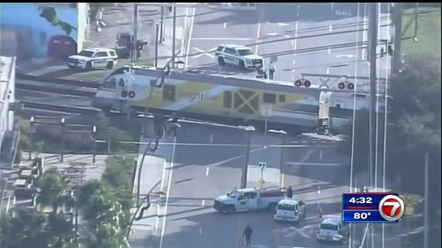 Elderly woman fatally struck by Brightline train in Fort Lauderdale ...
