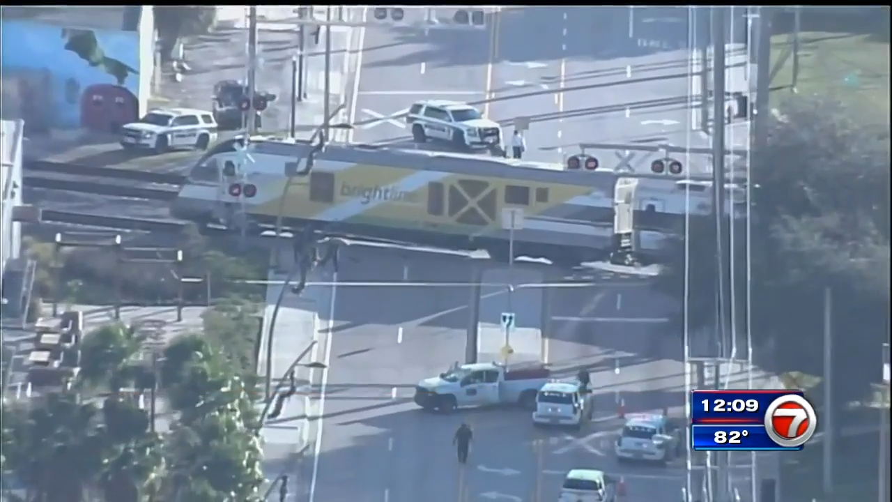 Elderly Woman Fatally Struck By Brightline Train In Fort Lauderdale