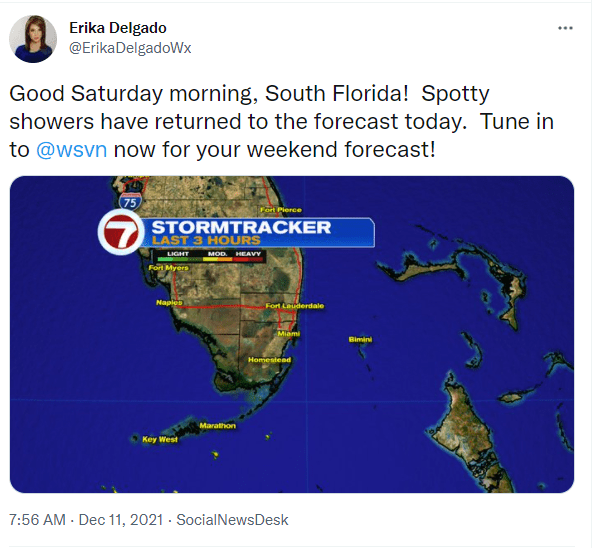 WARM DECEMBER SO FAR - WSVN 7News | Miami News, Weather, Sports | Fort ...