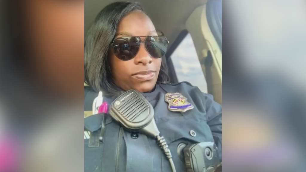Baltimore Police Officer Who Was Shot While Sitting In Her Patrol Car