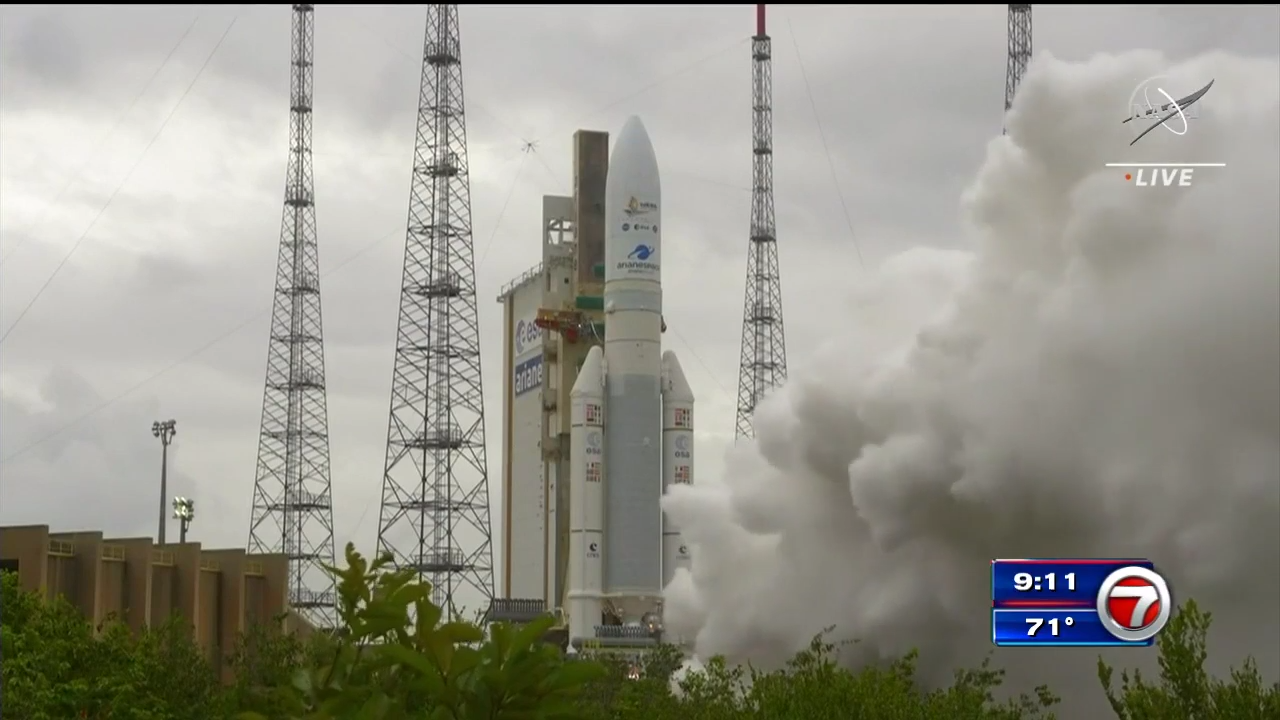 The James Webb Space Telescope has successfully launched - WSVN 7News ...