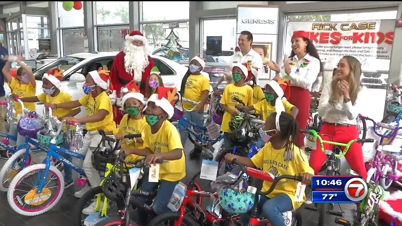 Rick Case ‘Bikes for Kids’ program distributes bikes to members of the ...