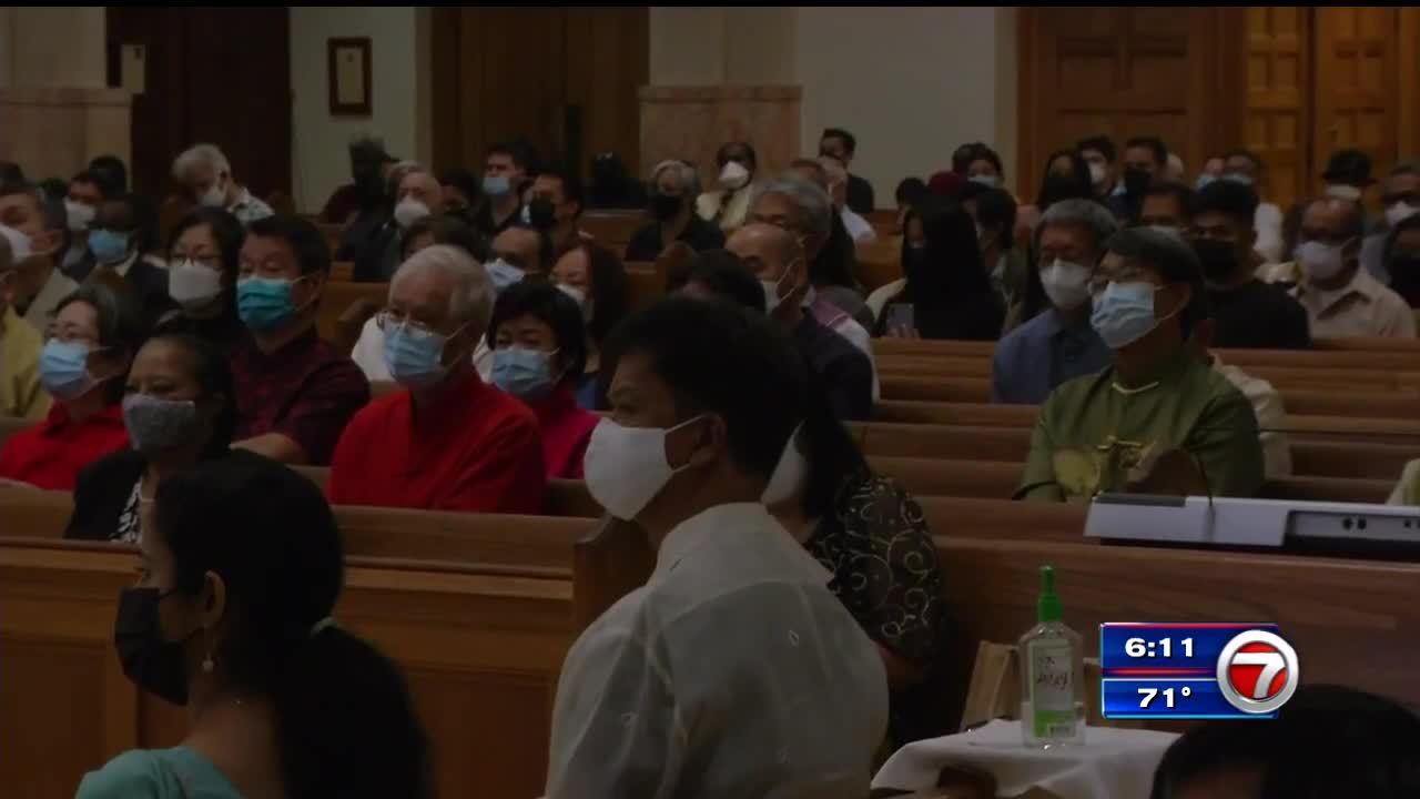 Archdiocese of Miami now requires masks at Mass regardless of ...