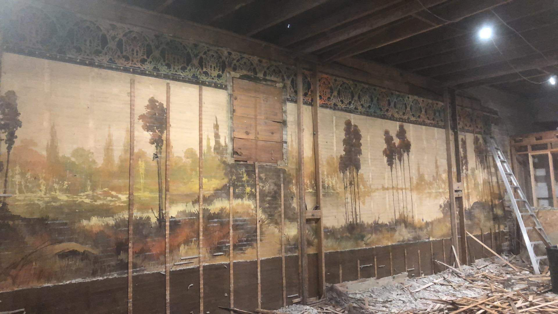 A couple renovating a 115-year-old building discovered two 60-foot-long ...