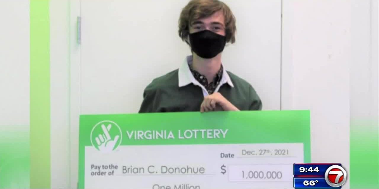 Virginia college student wins $1 million from lottery ticket in ... Virginia college student wins $1 million from lottery ticket in ...