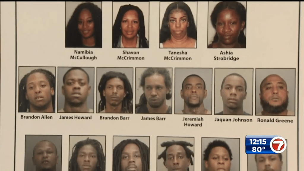 BSO: 2 dozen arrested, drugs and weapons seized in crackdown operation ...