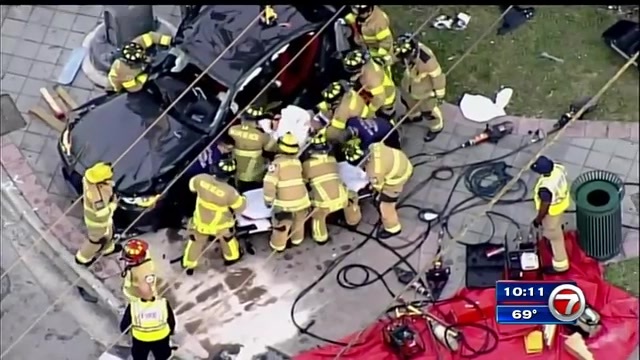 Man Hospitalized After Hit And Run In Normandy Isle Driver In Custody