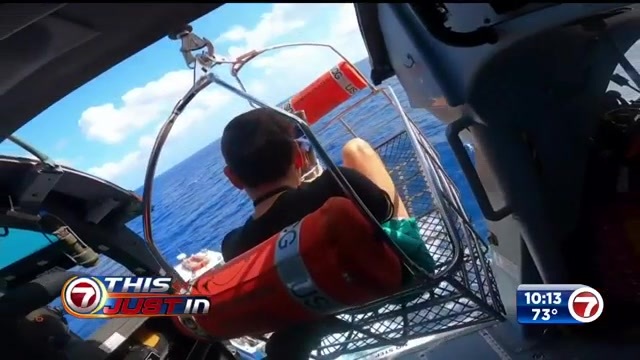 Coast Guard rescues man bitten by shark off Bimini - WSVN 7News | Miami ...