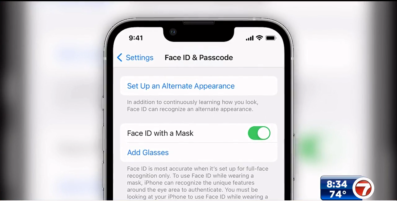 Apple unveils new feature that unlocks your phone while wearing your ...