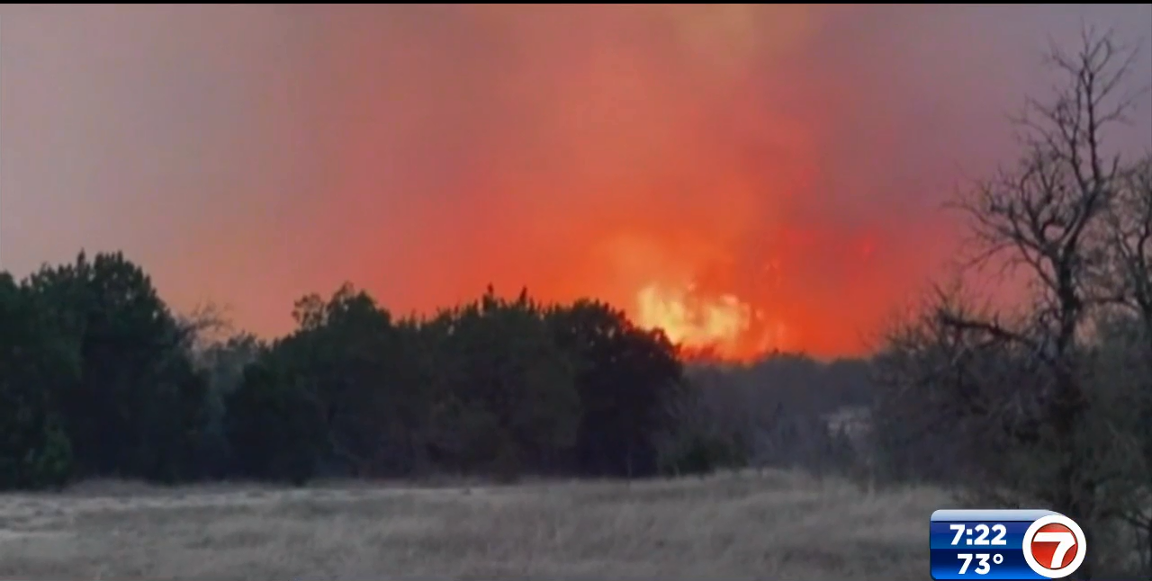 Texas fire burns more than 33,000 acres - WSVN 7News | Miami News ...