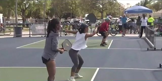 Pickleball pros swing into action at APP Plantation Open - WSVN 7News ... Pickleball pros swing into action at APP Plantation Open - WSVN 7News ...