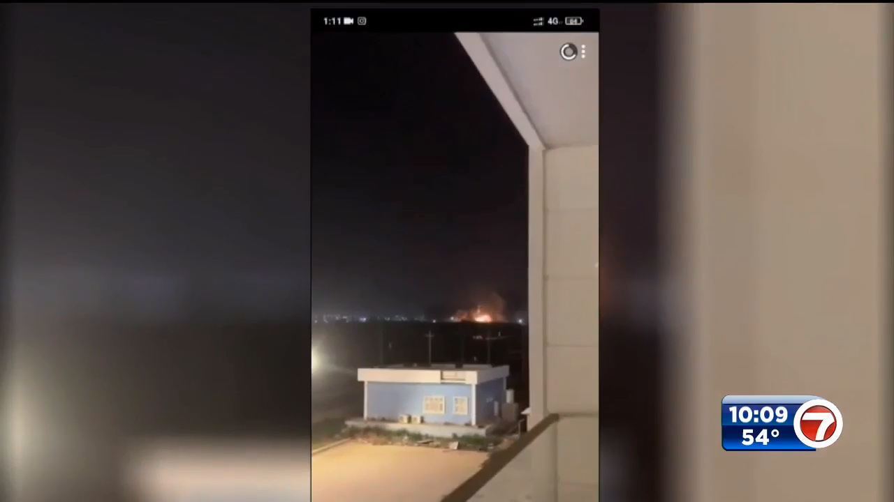 Iran claims missile barrage near US consulate in Iraq - WSVN 7News ...