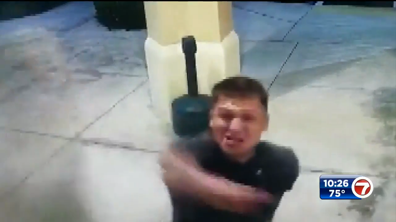 Several storefront windows broken by vandal in Fort Lauderdale - WSVN ...