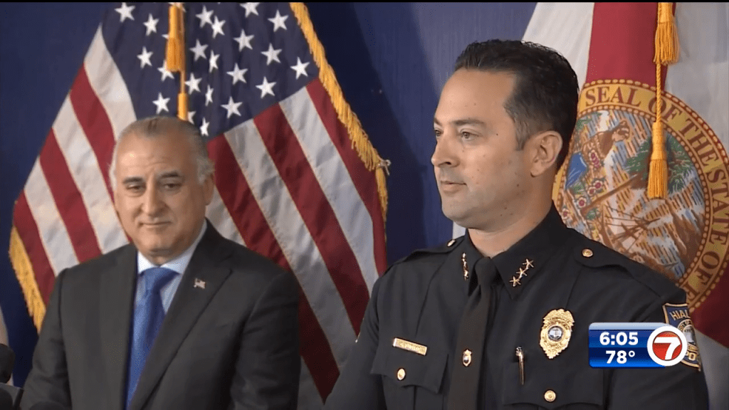 Hialeah Police Dept Has New Chief Of Police Wsvn 7news Miami News Weather Sports Fort