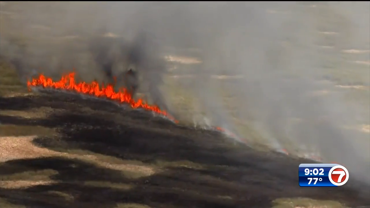 Grass fire in NW Miami-Dade, SW Broward burns more than 12,600 acres; residents complain of ash ...