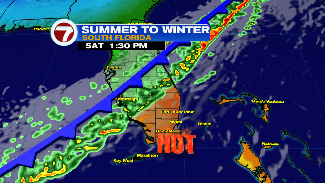 Tale of Two Seasons this Weekend - WSVN 7News | Miami News, Weather ...