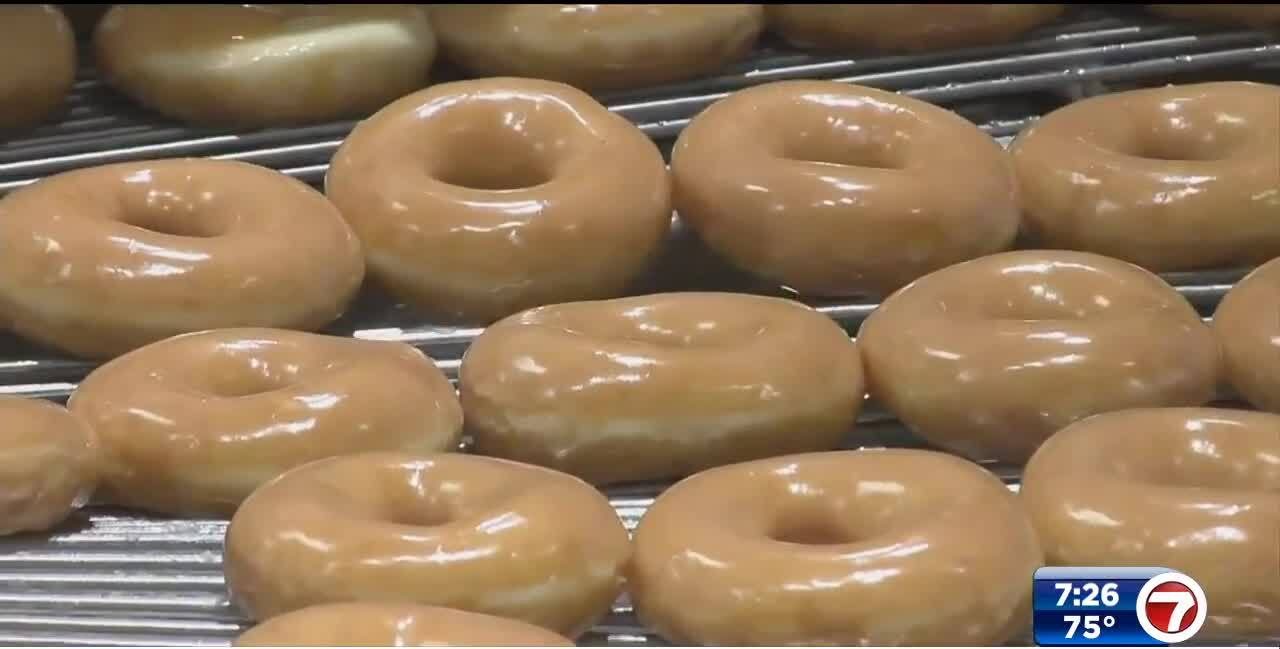 Free Krispy Kreme donut for voters, veterans - WSVN 7News | Miami News ... Free Krispy Kreme donut for voters, veterans - WSVN 7News | Miami News ...