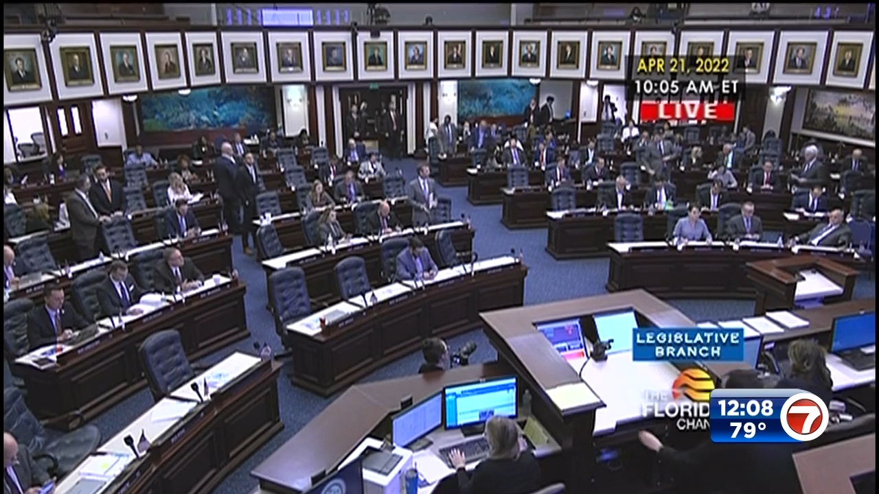 Florida Lawmakers Continue To Discuss Congressional Map On 3rd Day Of