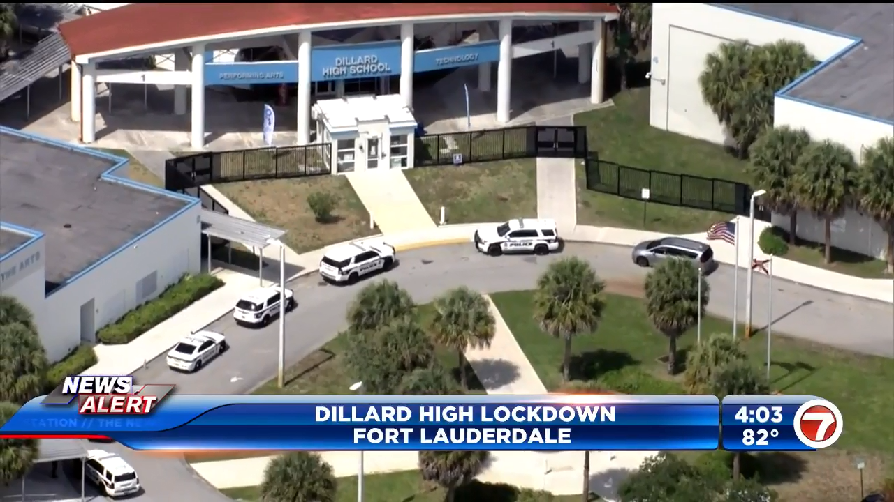 High school in Fort Lauderdale placed on lockdown due to report of ...