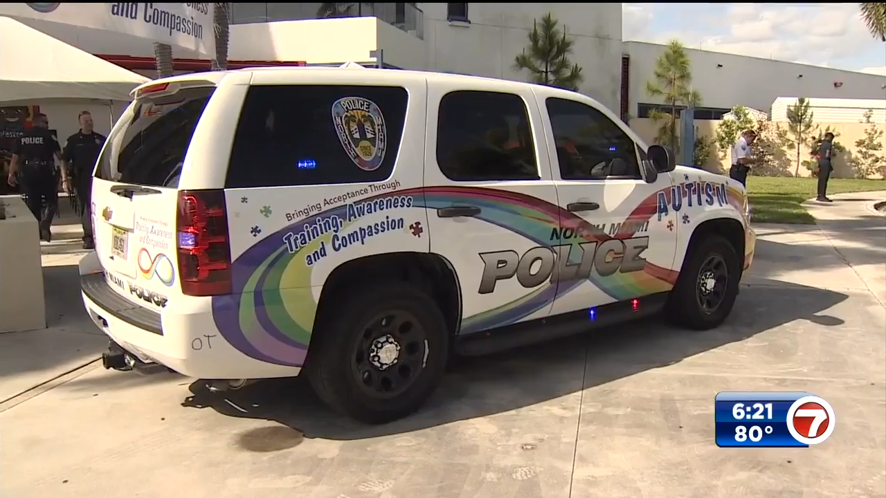 South Florida police officers organize caravan in honor of Autism ...