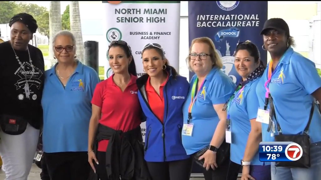 M-DCPS hosts Health Walk-a-thon in North Miami – WSVN 7News | Miami ...