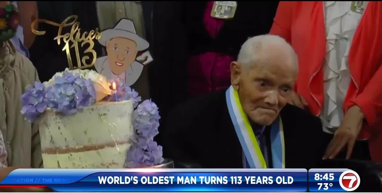 Worlds Oldest Man Turns 113 Years Old Wsvn 7news Miami News