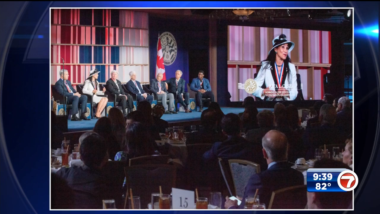 Rita Case receives prestigious Horatio Alger Award in Washington - WSVN ...