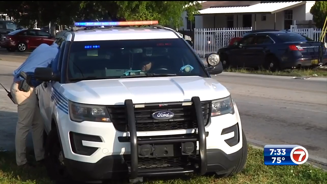 Driver OK after carjacking in Miami; 3 at large - WSVN 7News | Miami ...