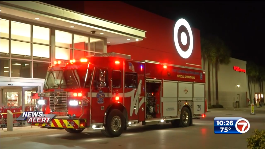 Shoplifters set fire at Fort Lauderdale Target as diversion – WSVN ...