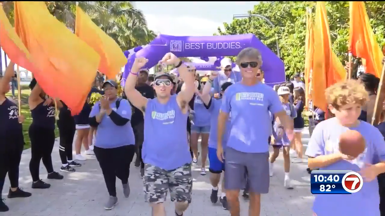 Hundreds celebrate inclusion at Ed Ansin Best Buddies Friendship Walk ...