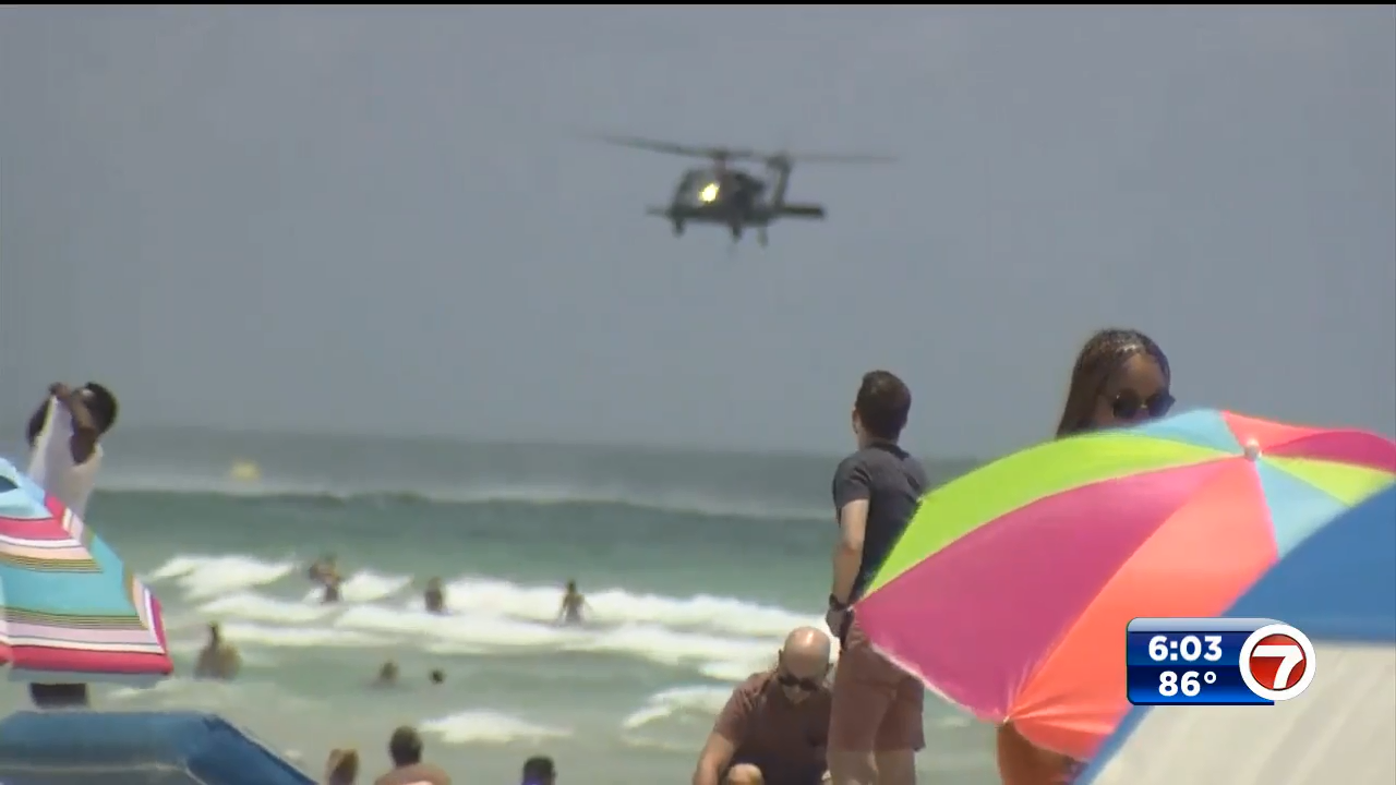 Holiday weekend crowds descend on South Florida ahead of air and sea ...