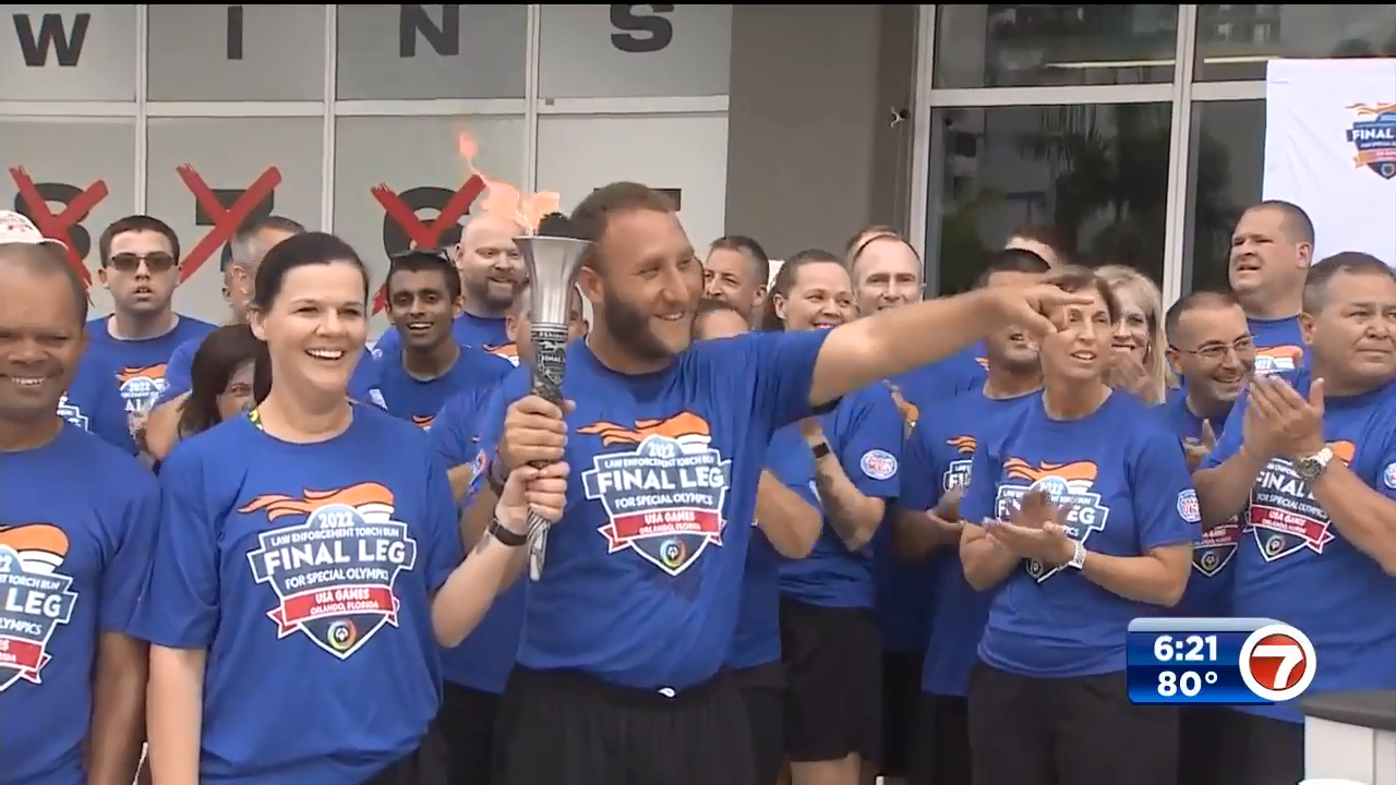 South Florida officers light the way for Law Enforcement Torch Run ...