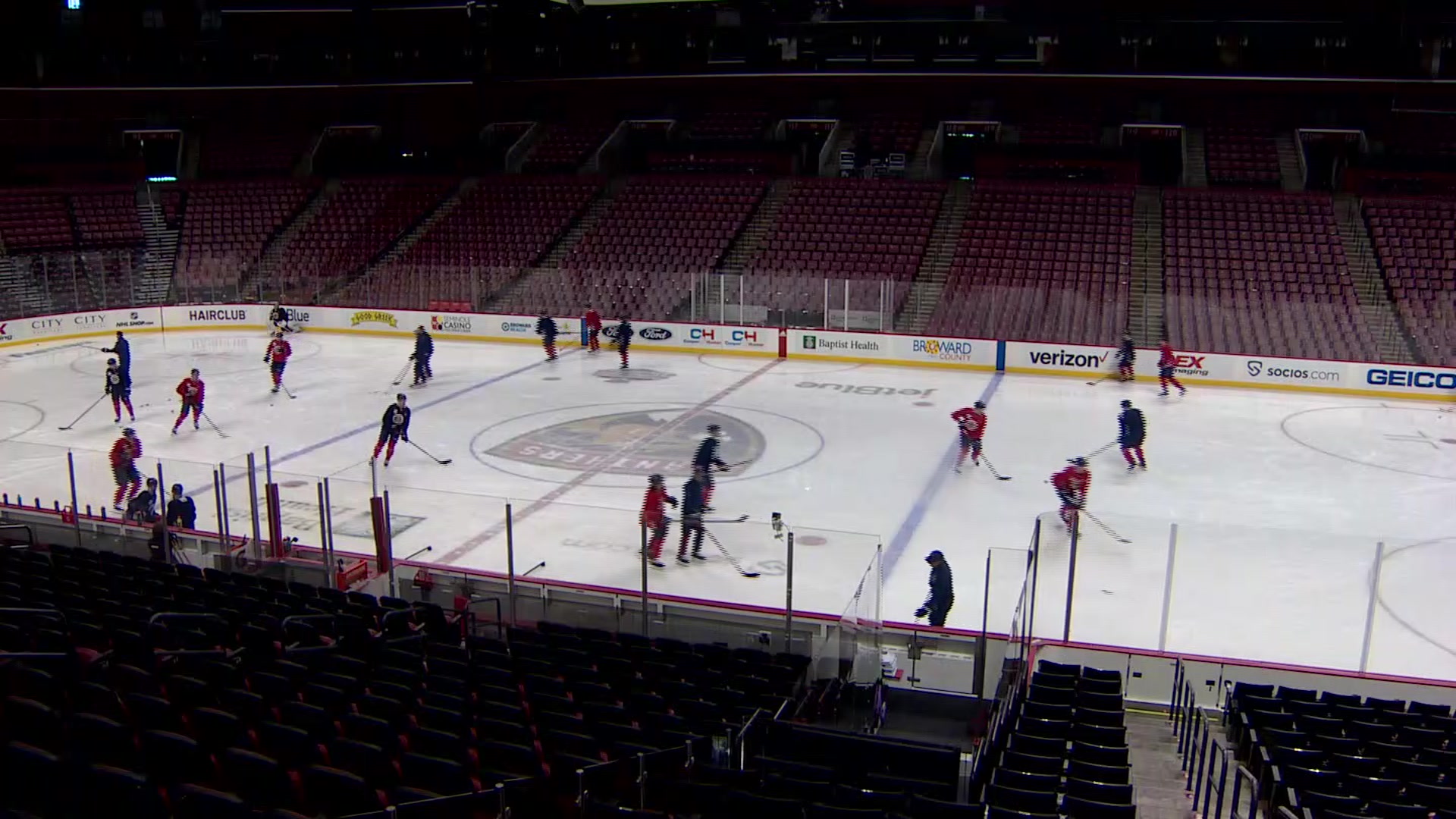 FLORIDA PANTHERS PRACTICE – WSVN 7News | Miami News, Weather, Sports ...