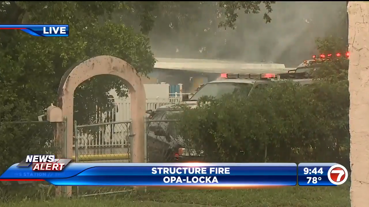 Crews Put Out Fire In Opa Locka Home No Reported Injuries Wsvn 7news